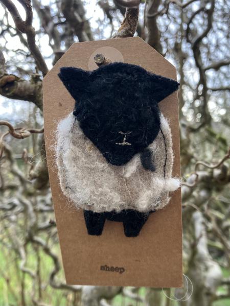 Sheep brooch store